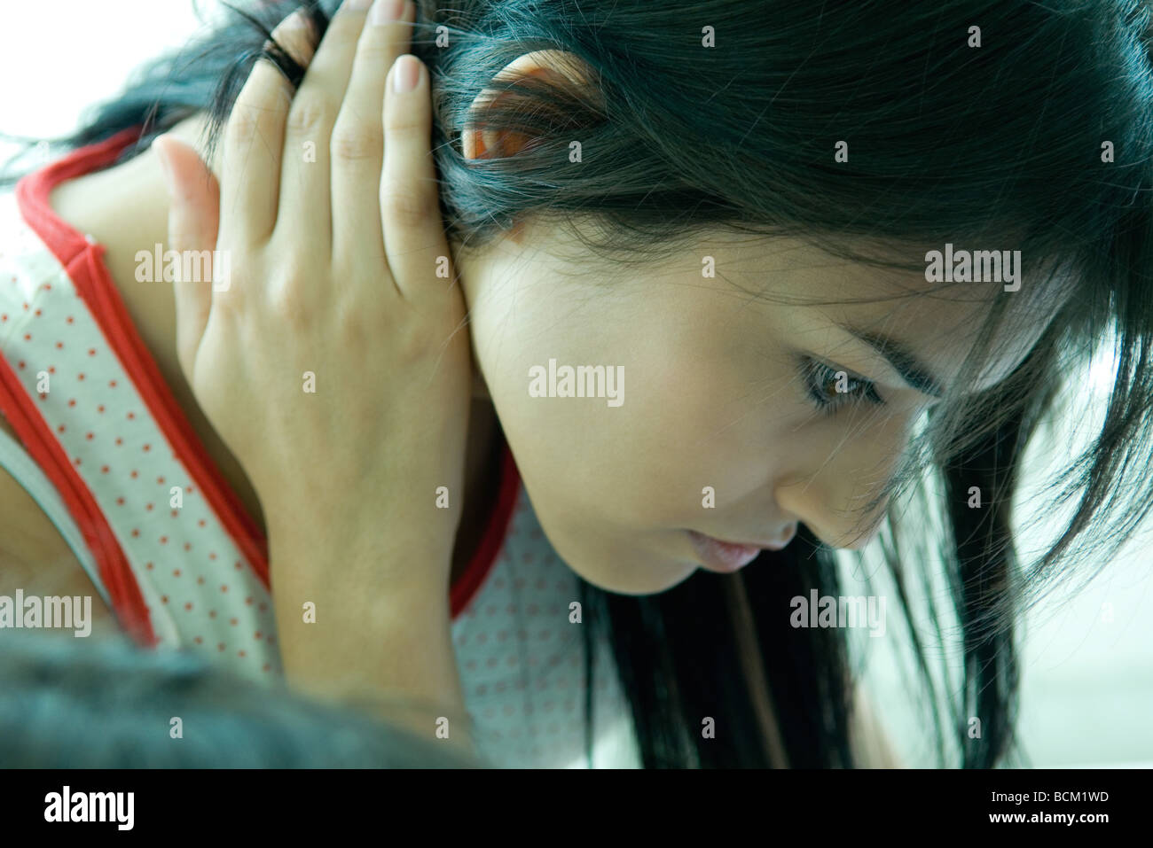 Nape Of The Neck High Resolution Stock Photography and Images - Alamy