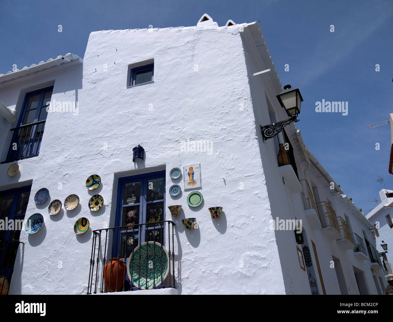 Whitewashed spanish beach villages hi-res stock photography and images ...