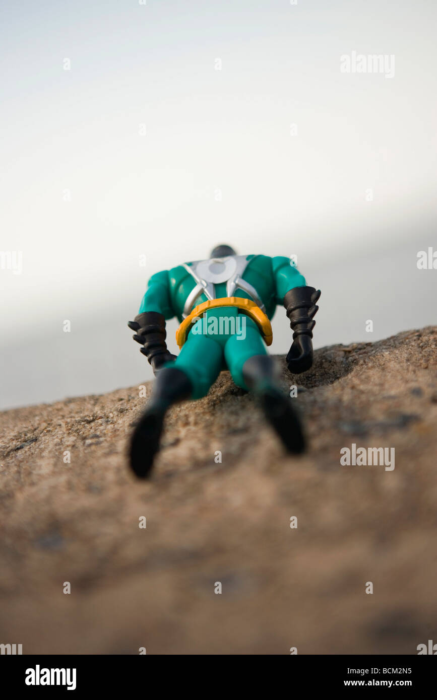 Climbing human figures hi-res stock photography and images - Alamy