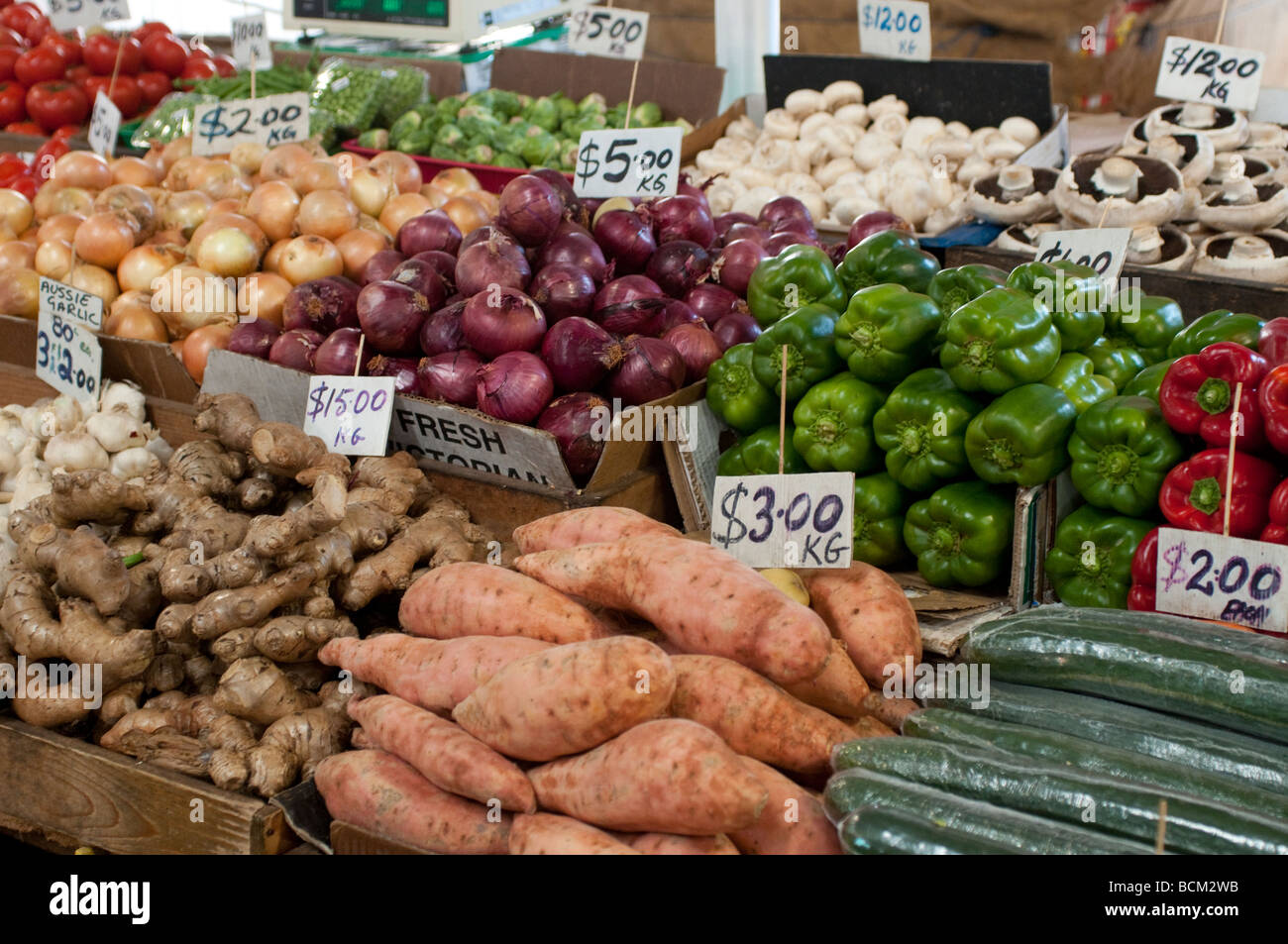Vegetables of australia hi-res stock photography and images - Alamy