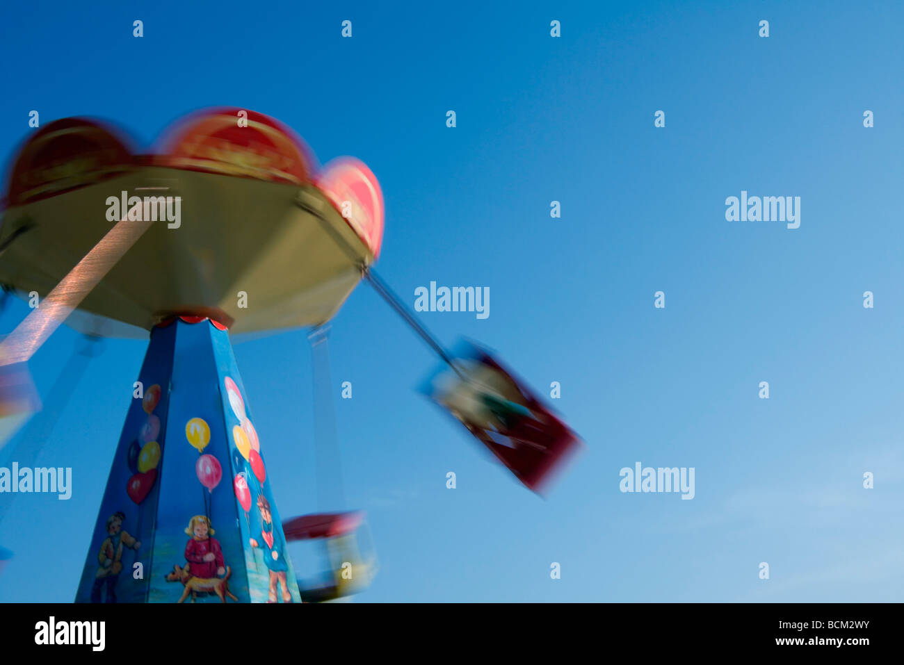 Spinning carnival ride hi-res stock photography and images - Alamy