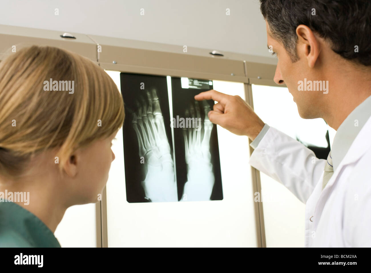 Doctor x ray feet hi-res stock photography and images - Alamy