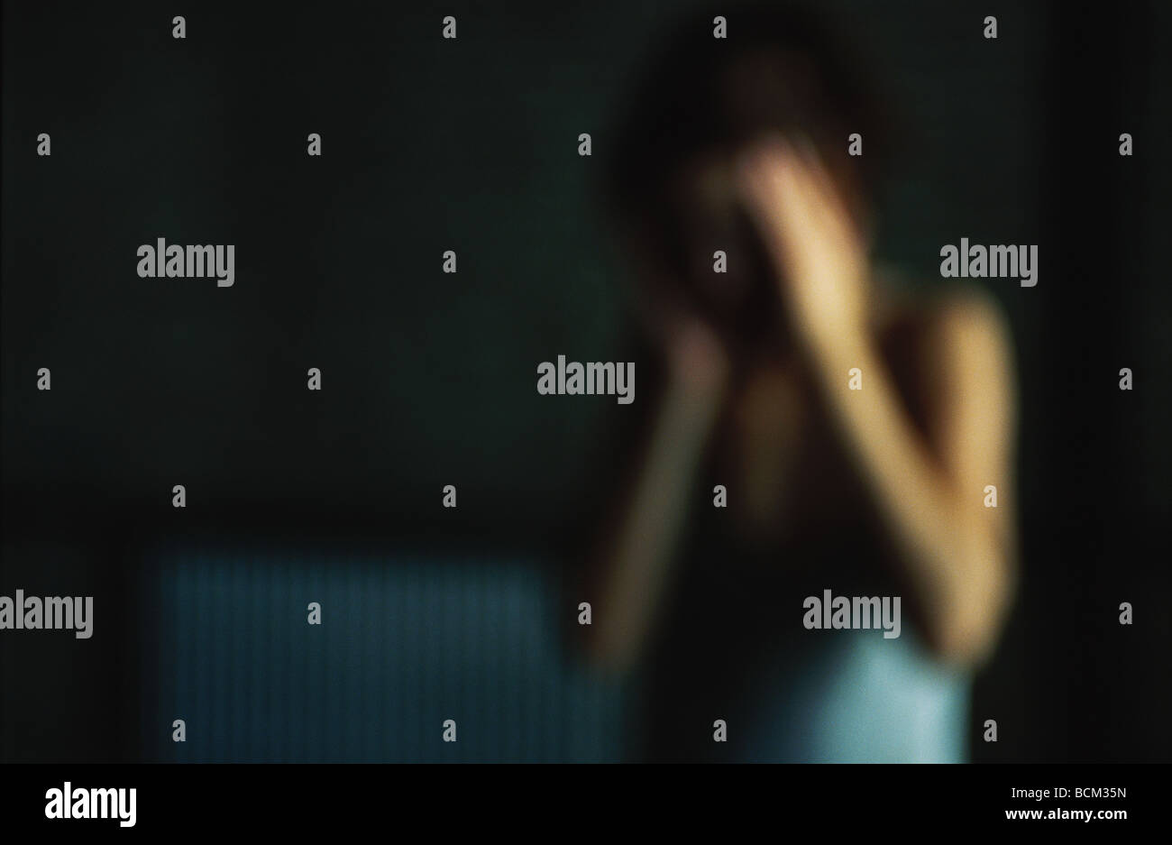 Silhouettes unrecognizable people holding hi-res stock photography and ...