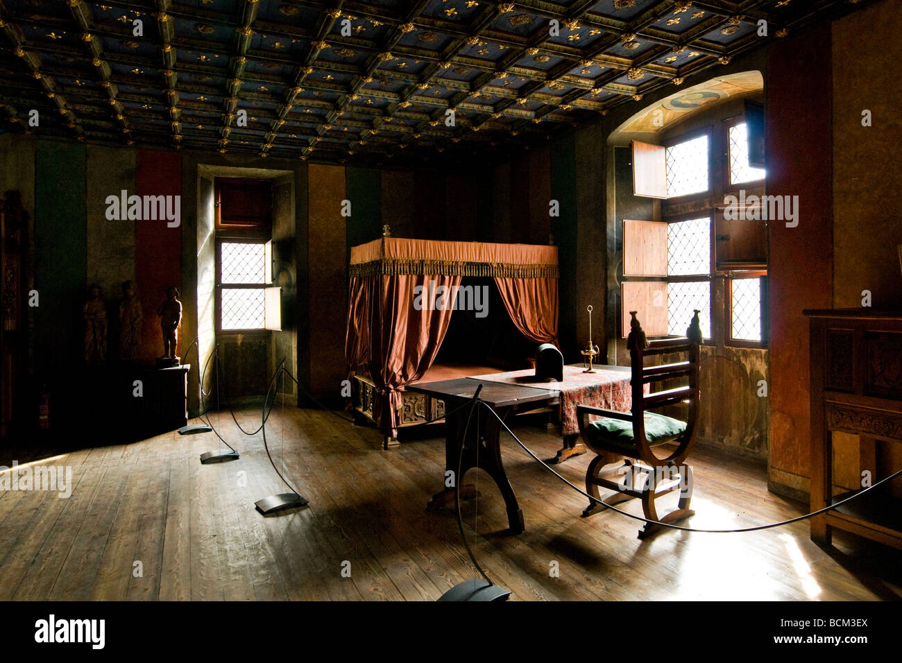 Issogne Castle Aosta Italy Stock Photo - Alamy