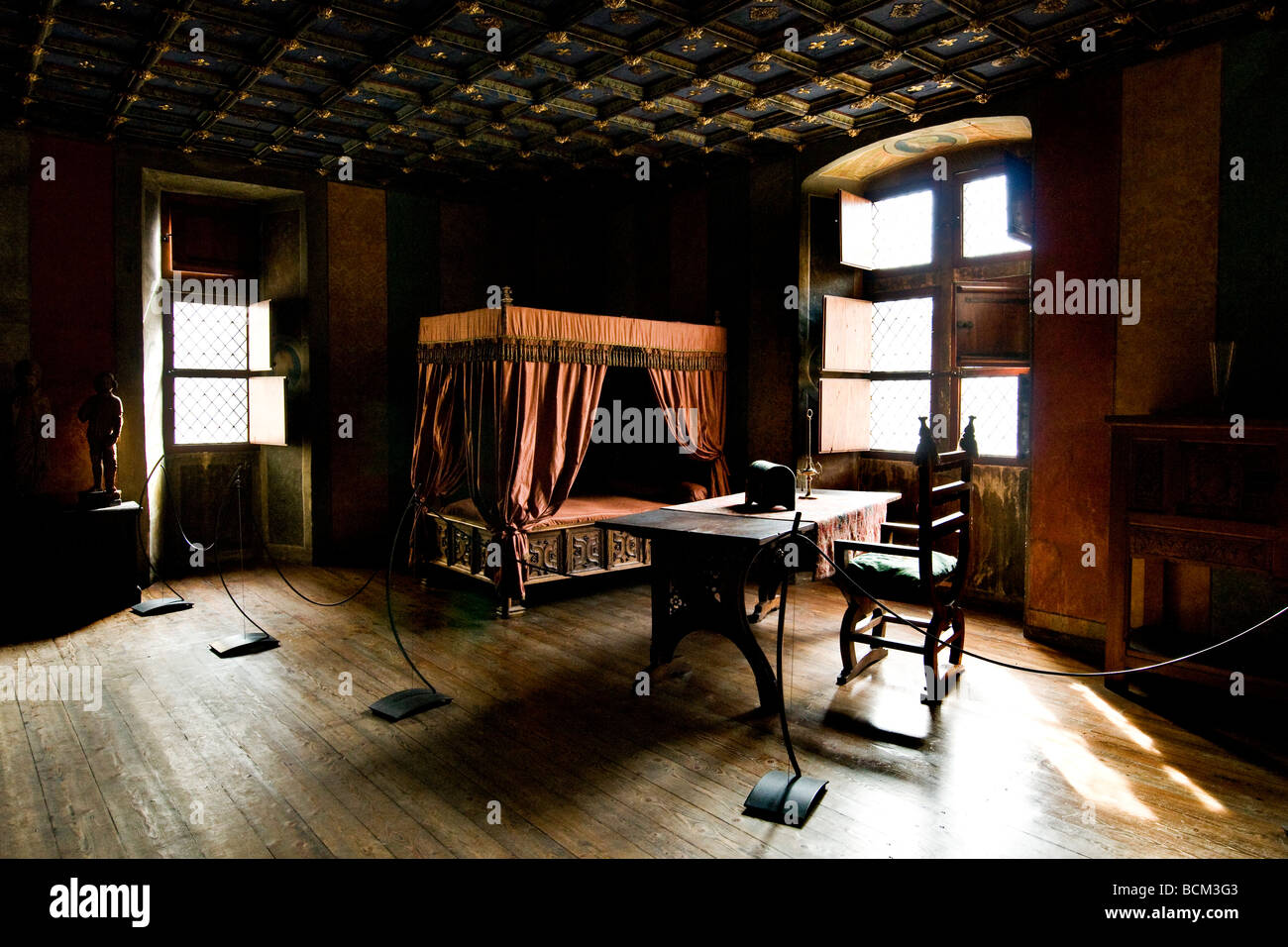 Issogne Castle Aosta Italy Stock Photo - Alamy