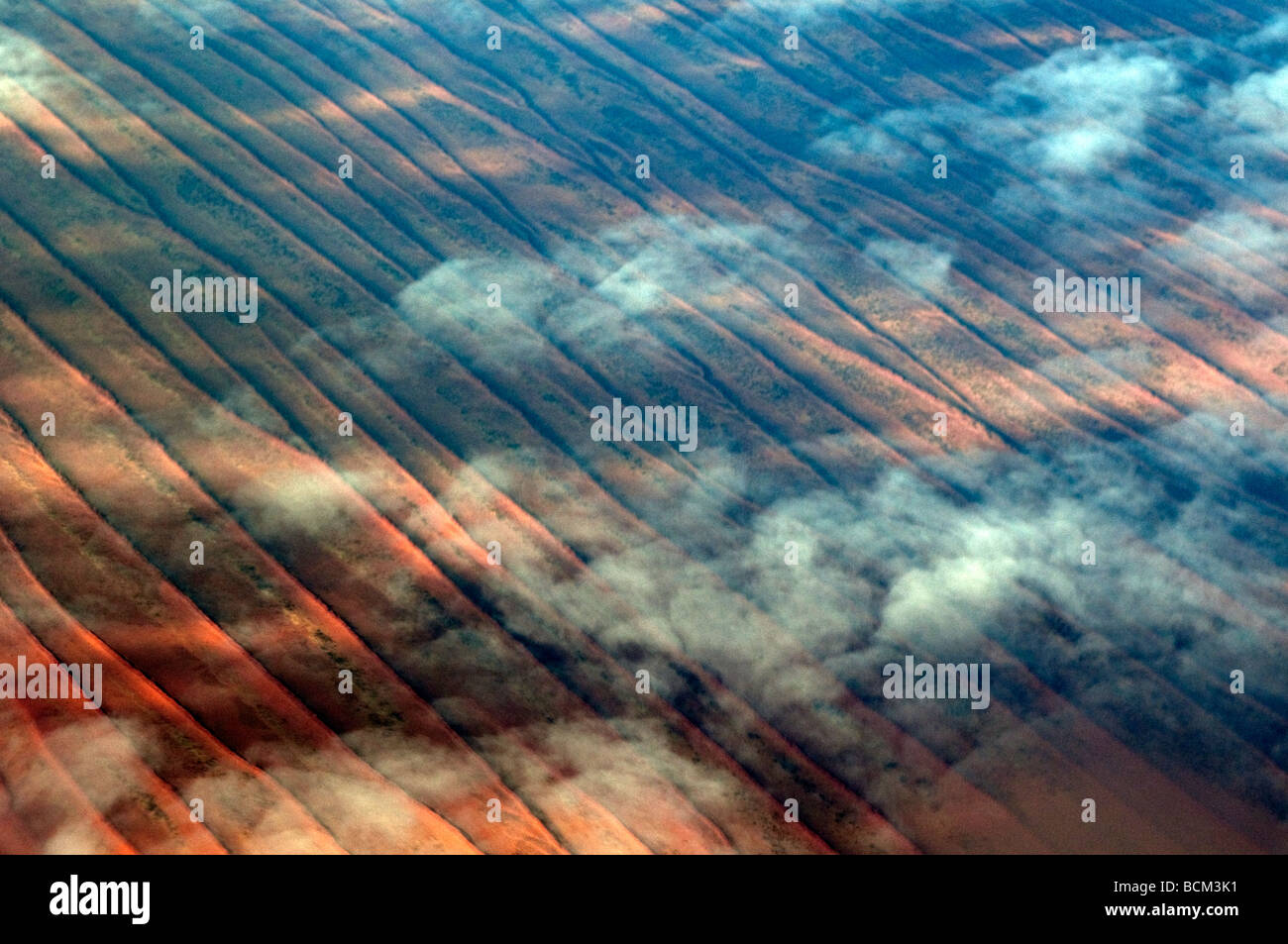 Aerial view of the Australian Outback Stock Photo - Alamy
