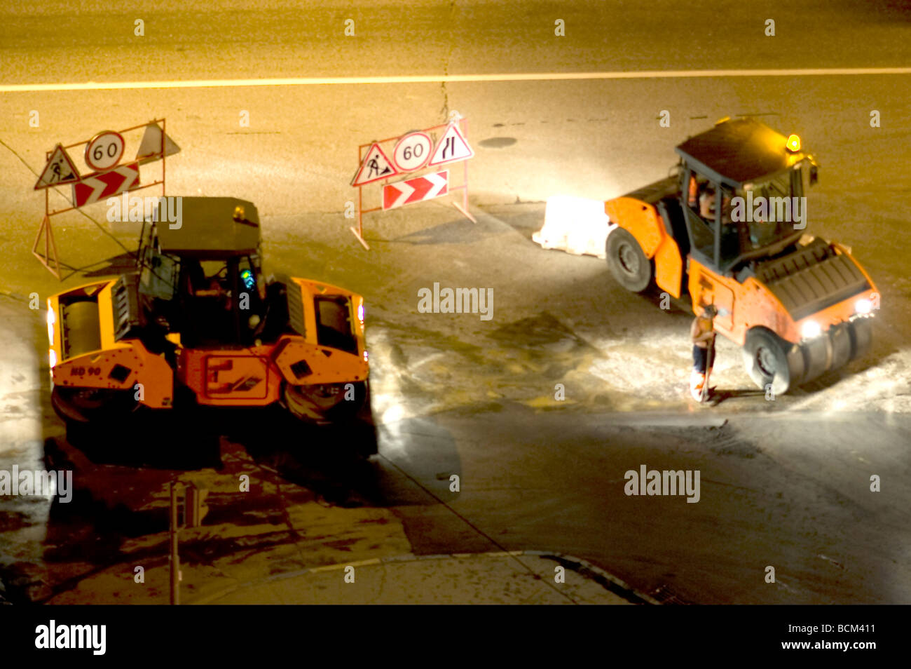 Roadroller hi-res stock photography and images - Alamy
