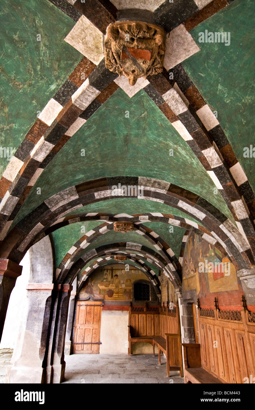 Issogne Castle Aosta Italy Stock Photo - Alamy