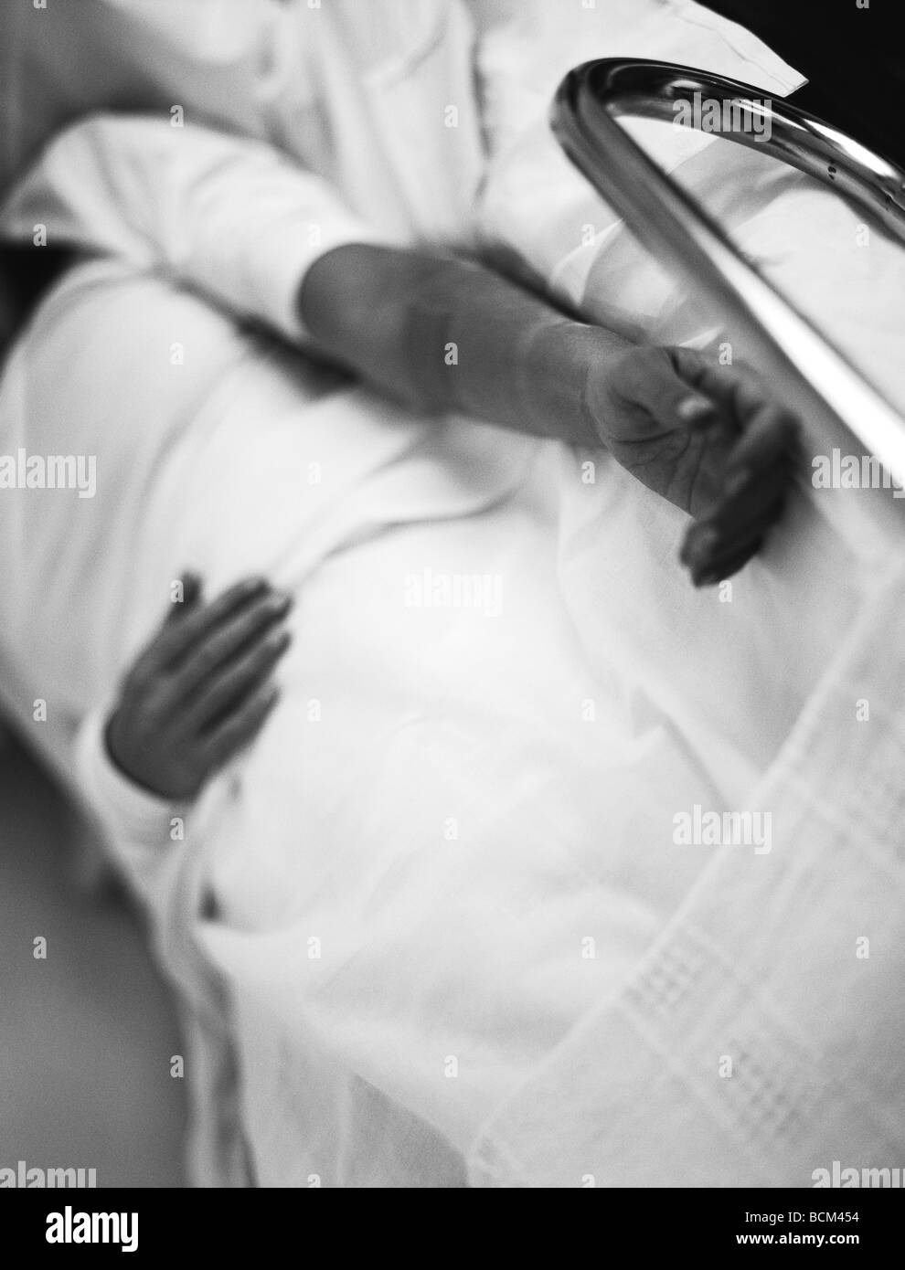 Hospital treatment rooms Black and White Stock Photos & Images - Alamy