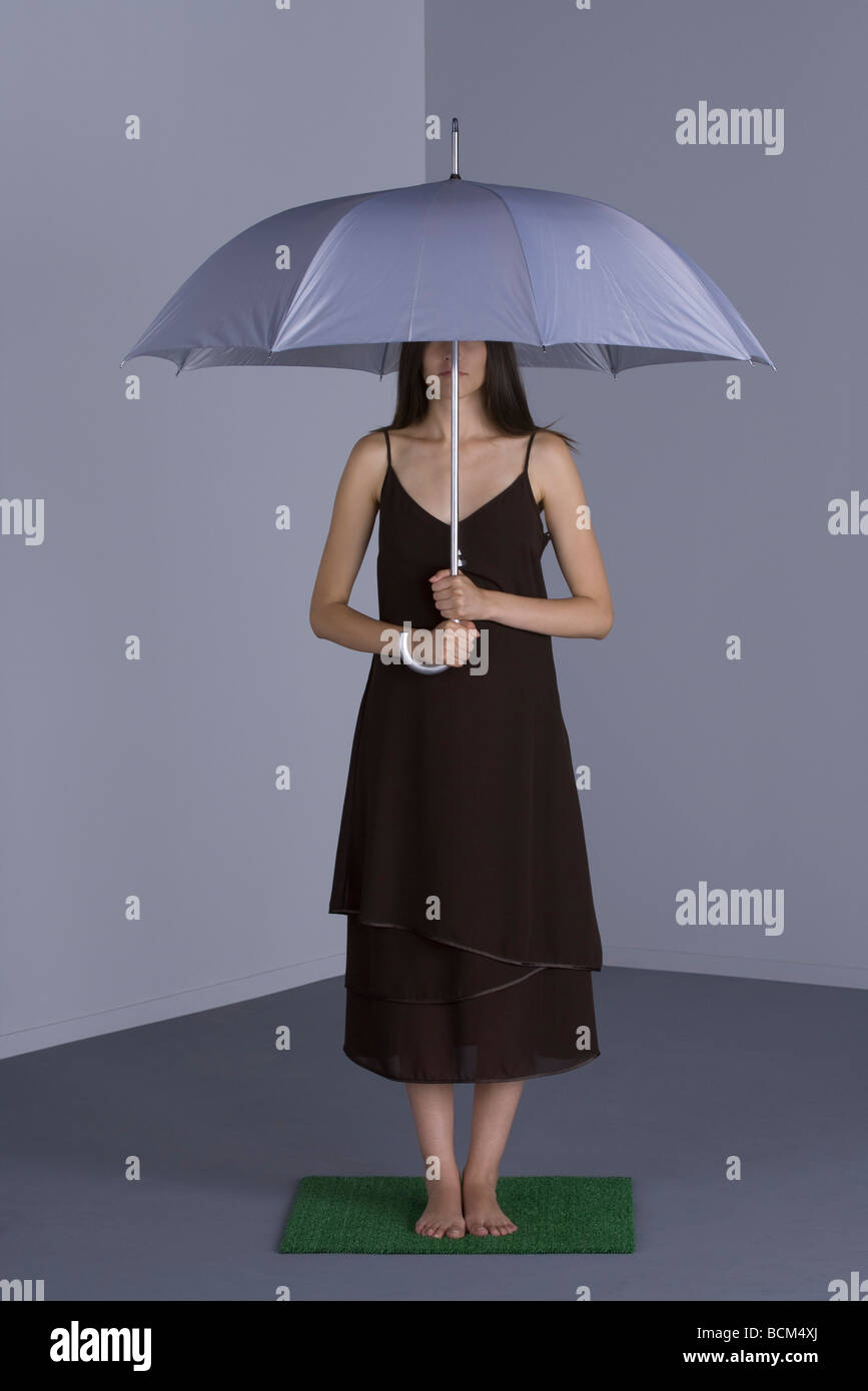 Body Under Umbrella High Resolution Stock Photography and Images - Alamy