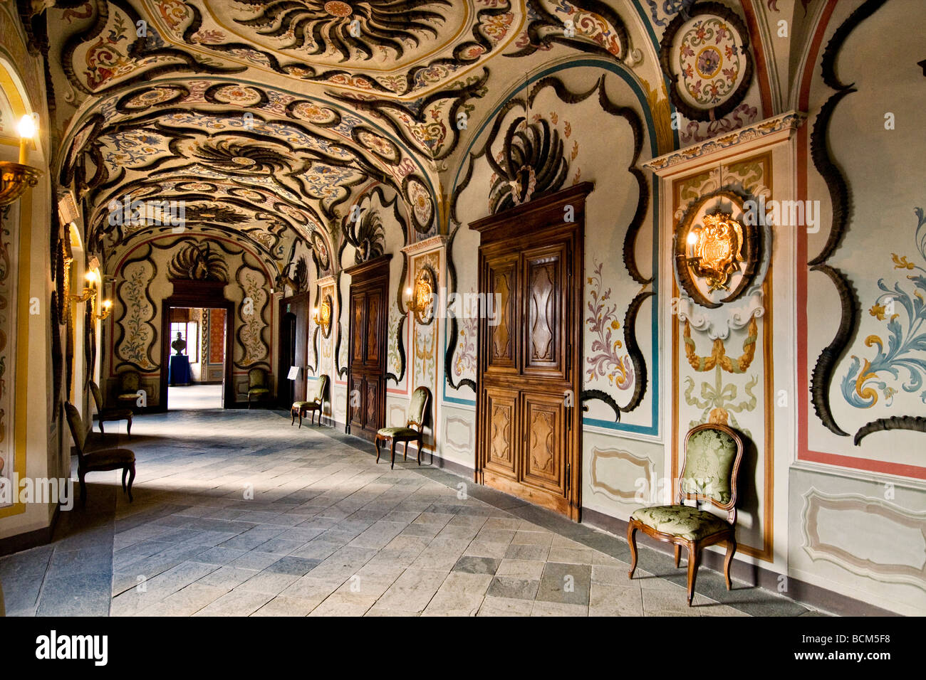 Sarre Castle Aosta Italy Stock Photo - Alamy