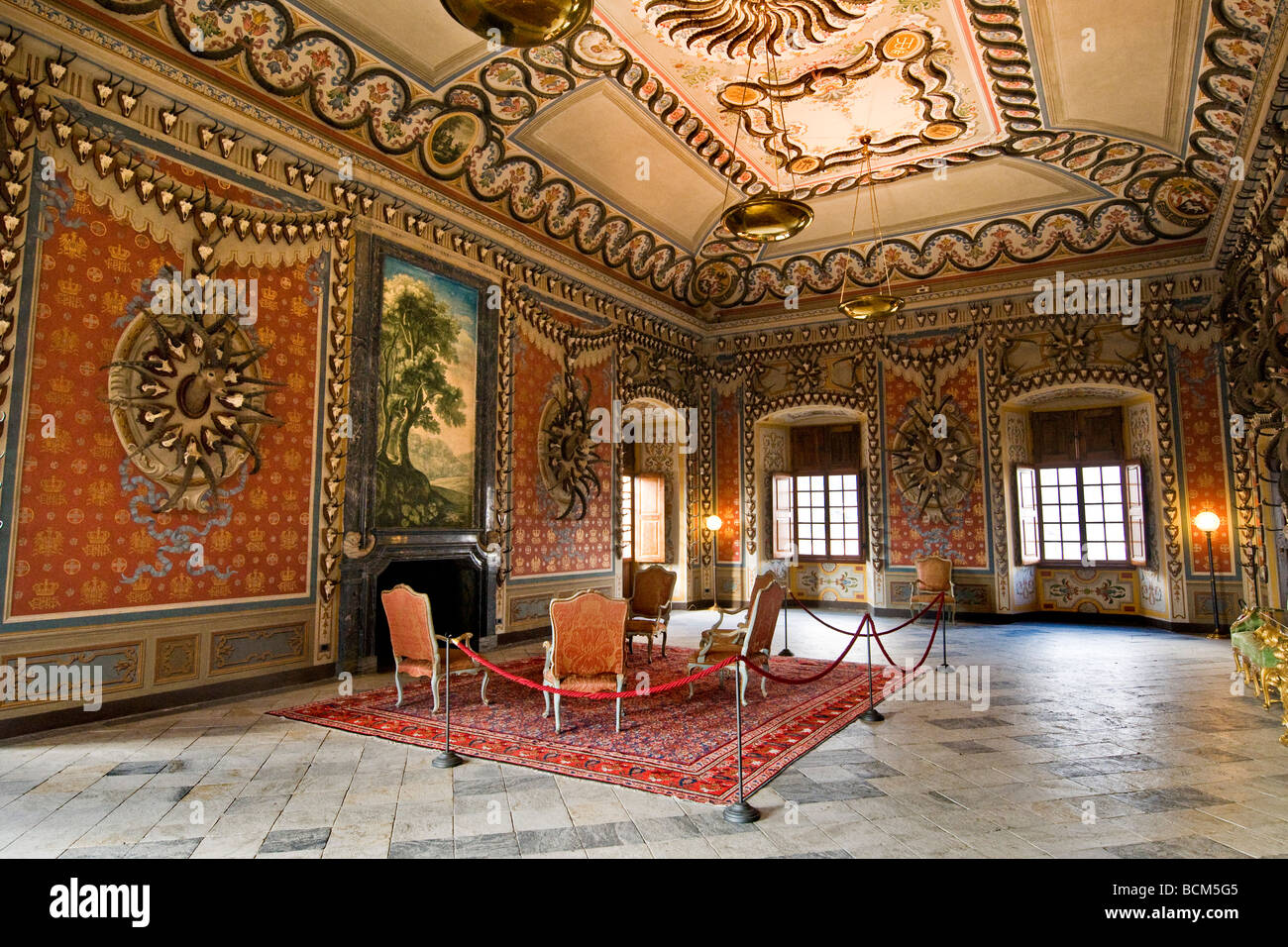 Sarre Castle Aosta Italy Stock Photo - Alamy