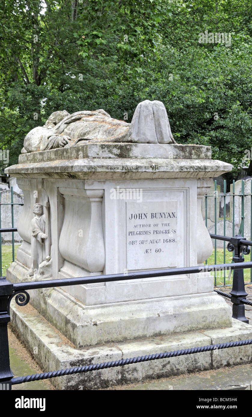 John bunyan grave hi-res stock photography and images - Alamy