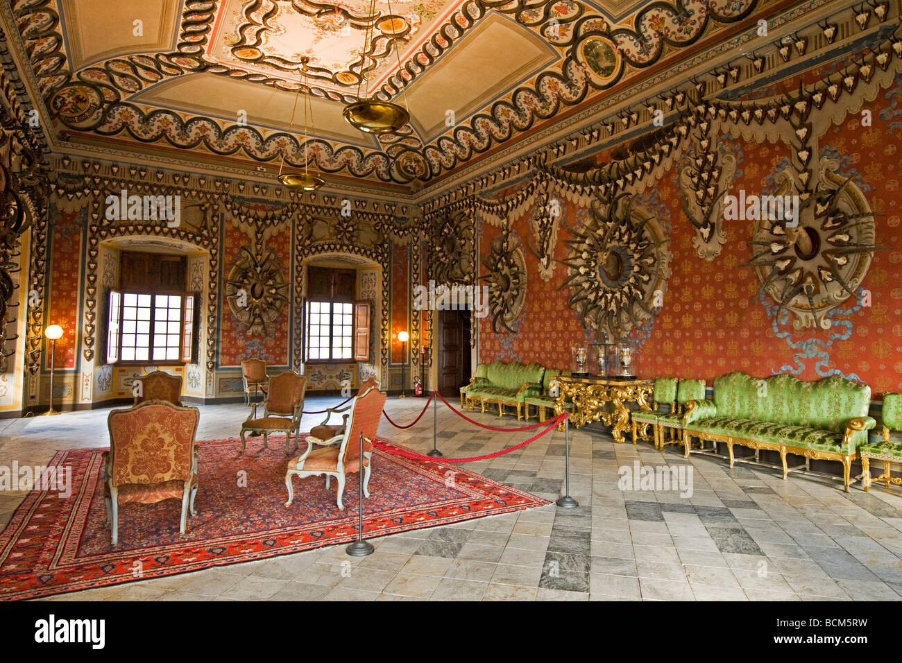 Sarre Castle Aosta Italy Stock Photo - Alamy
