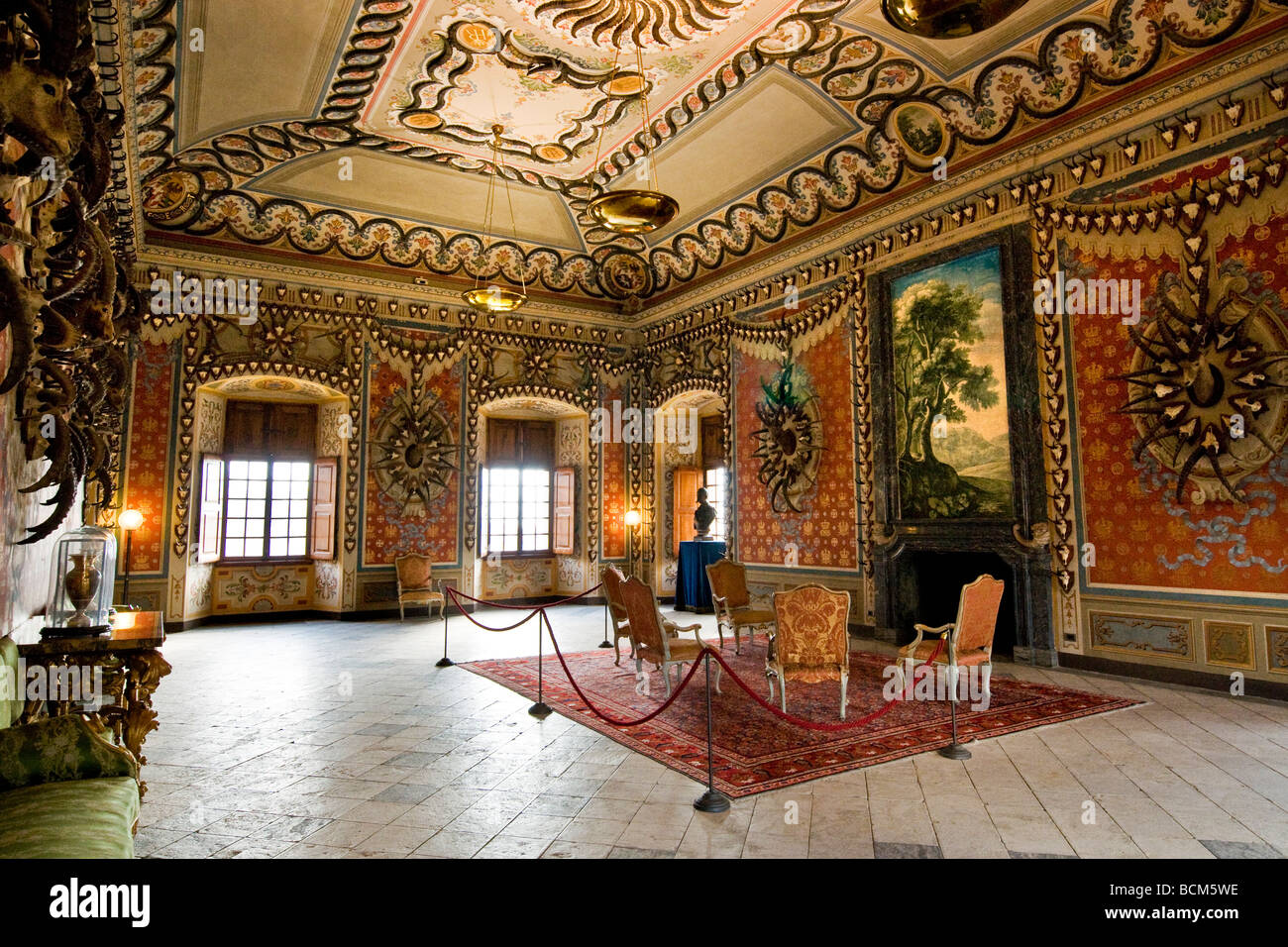 Sarre Castle Aosta Italy Stock Photo - Alamy
