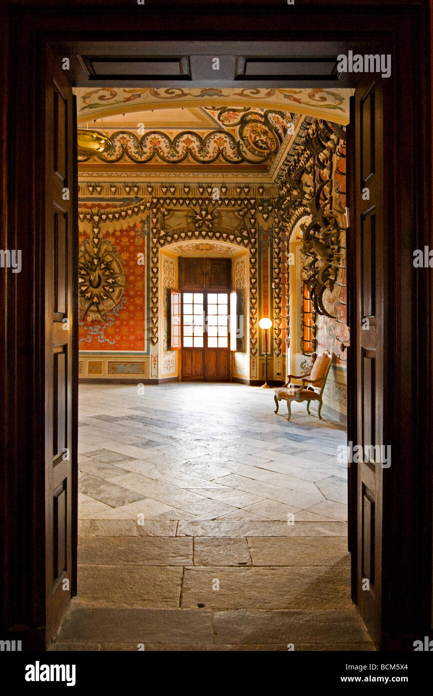 Sarre Castle Aosta Italy Stock Photo - Alamy
