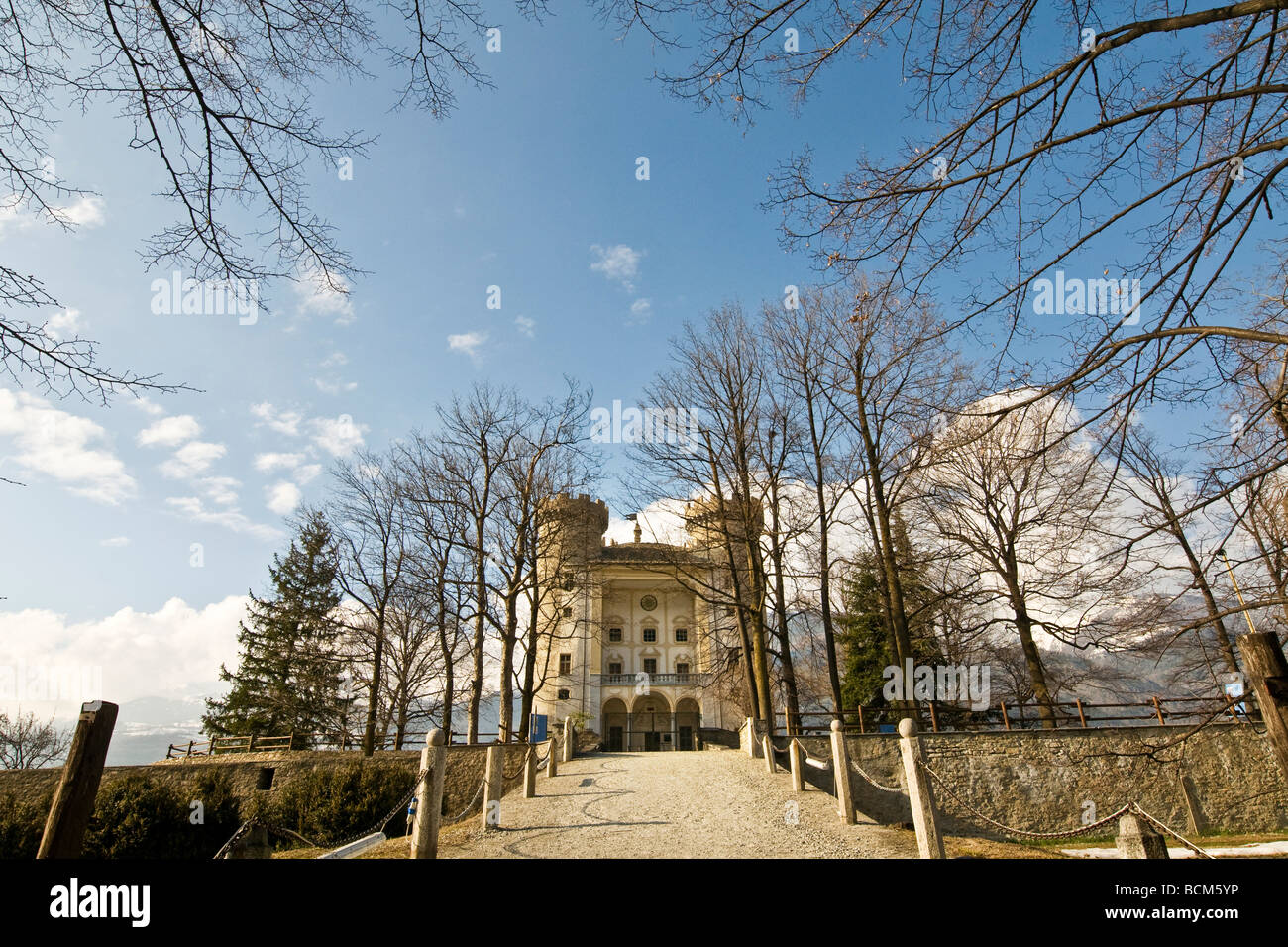 Aymavilles Castle Aosta Italy Stock Photo - Alamy