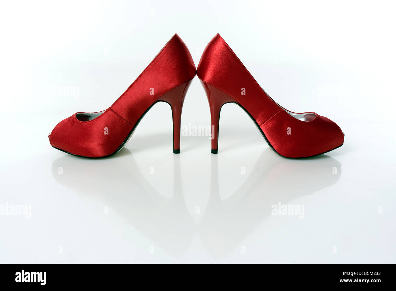 Red stiletto high heels hi-res stock photography and images - Alamy