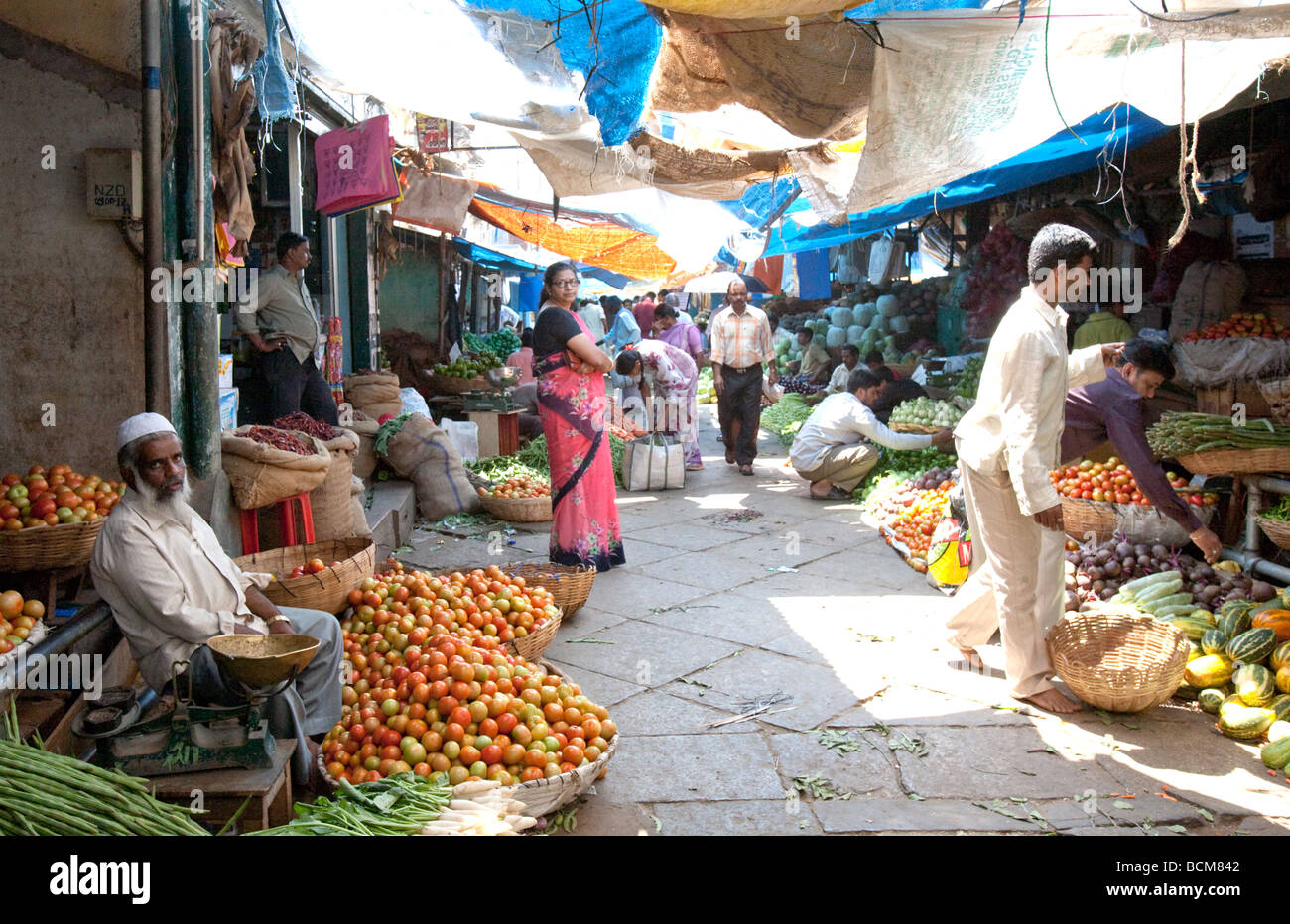 Devarja Market Mysore Karnataka State India Stock Photo - Alamy
