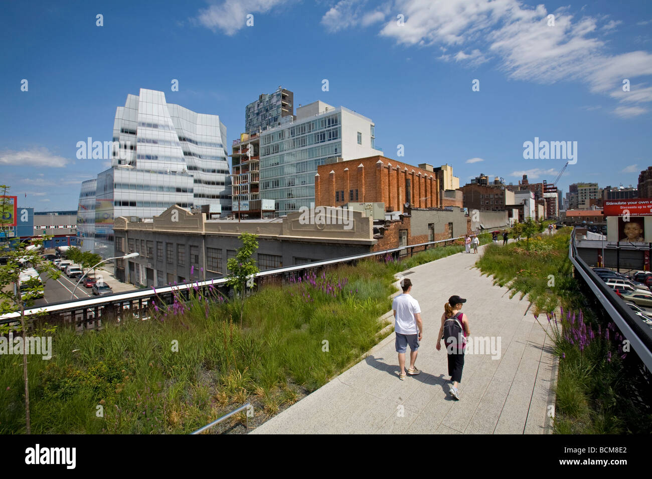 The High LIne Park, Chelsea, Manhattan, New York Stock Photo - Alamy