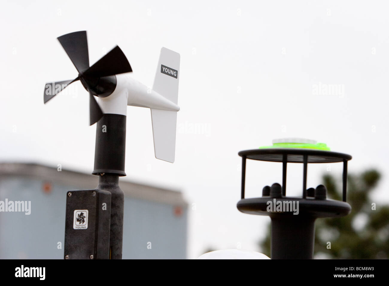 oung Anemometors atop a Tornado Pod for Project Vortex 2 Stock Photo ...