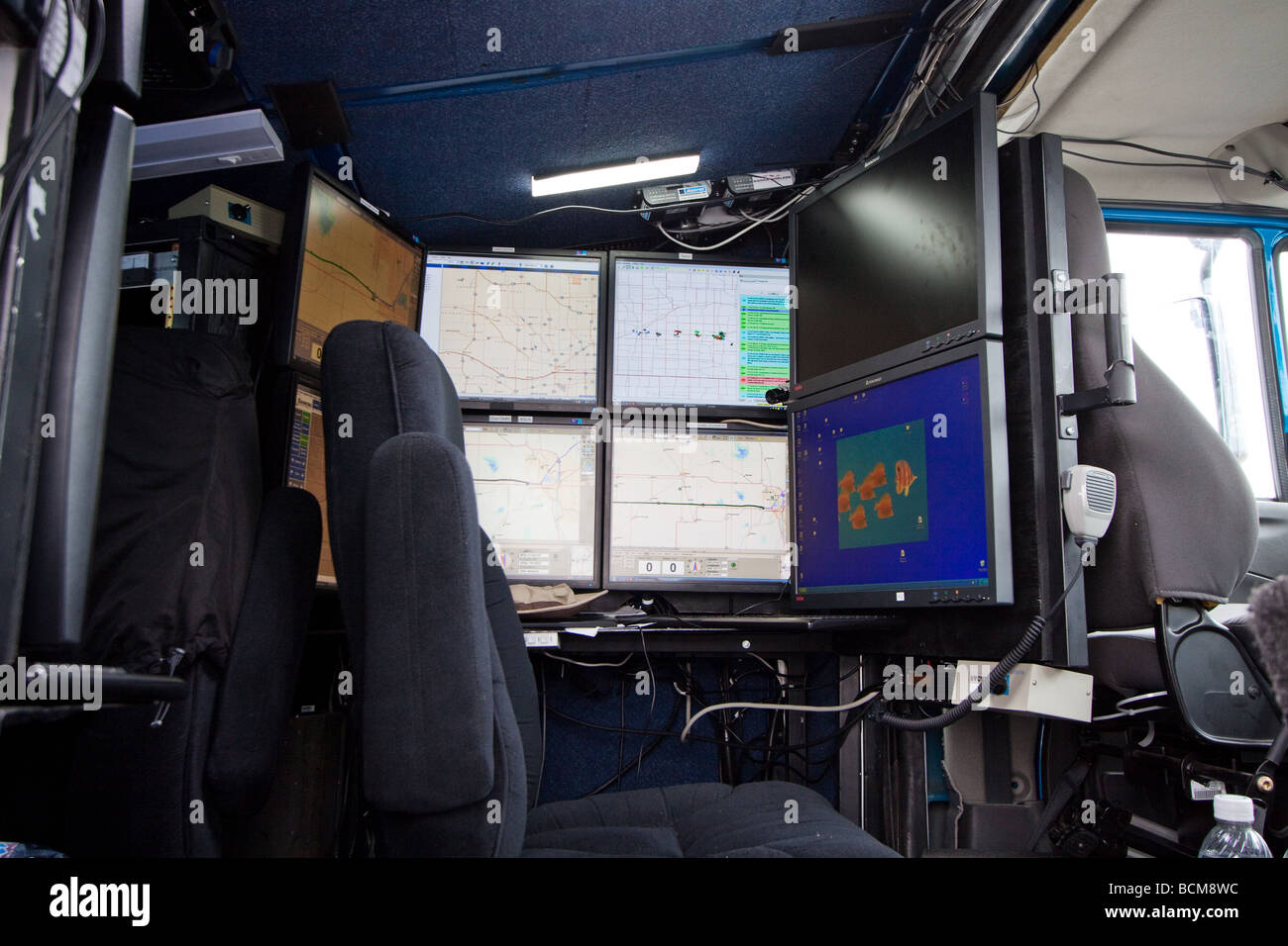 Doppler on wheels radar truck hi-res stock photography and images - Alamy