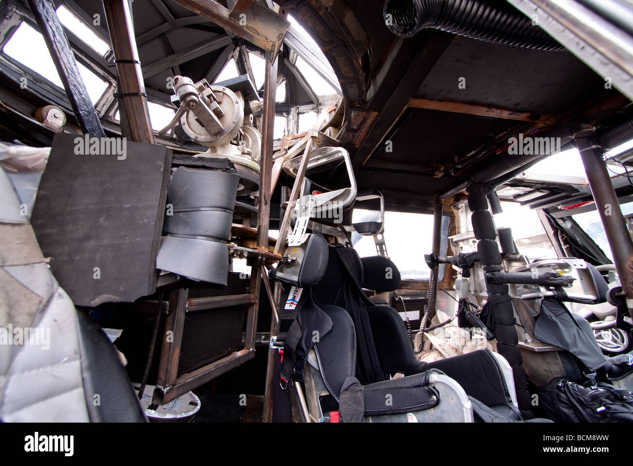 The interior of Sean Casey s Tornado Intercept Vehicle 2 during Project ...