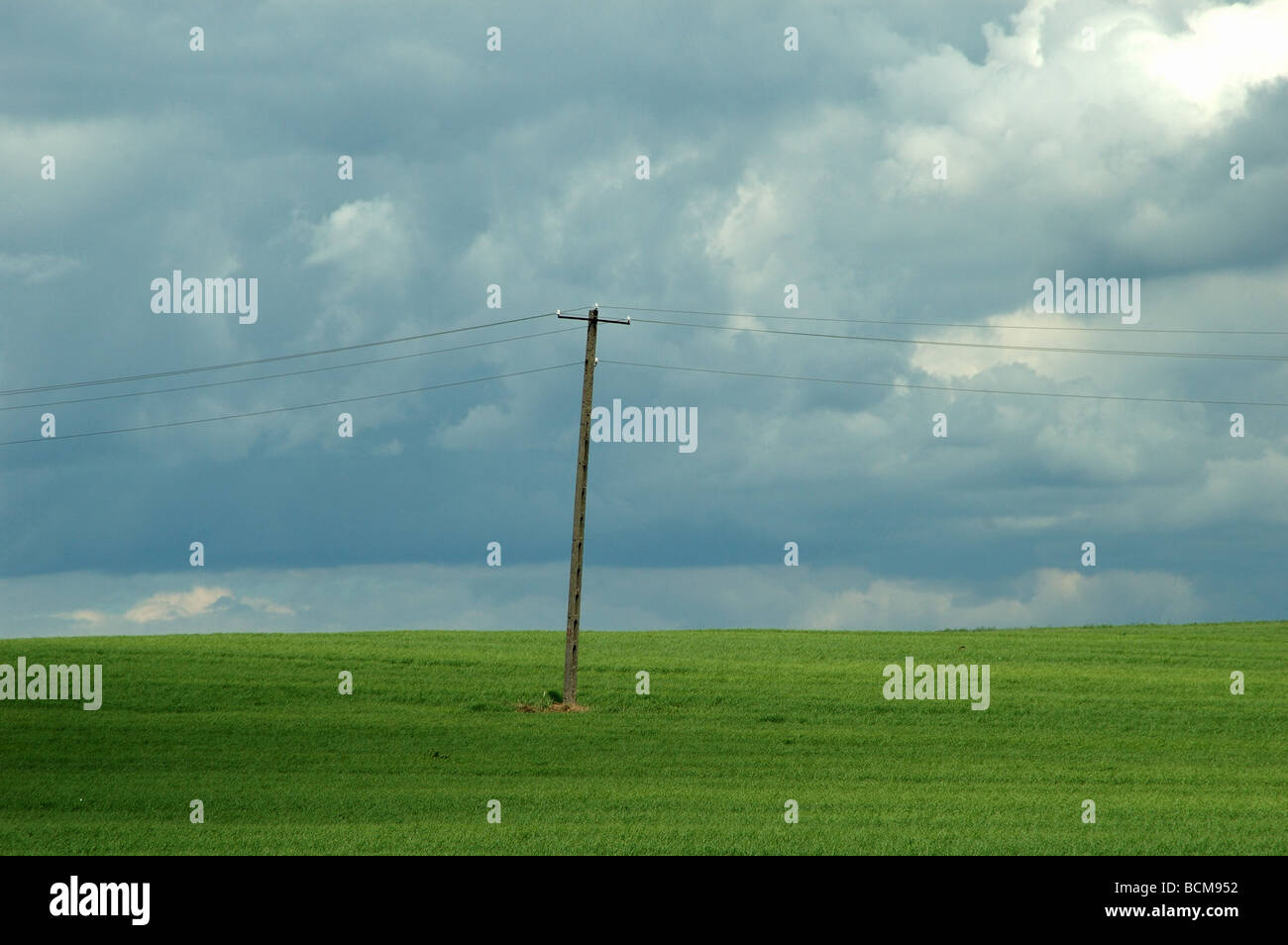 Open Wire Pole High Resolution Stock Photography and Images - Alamy