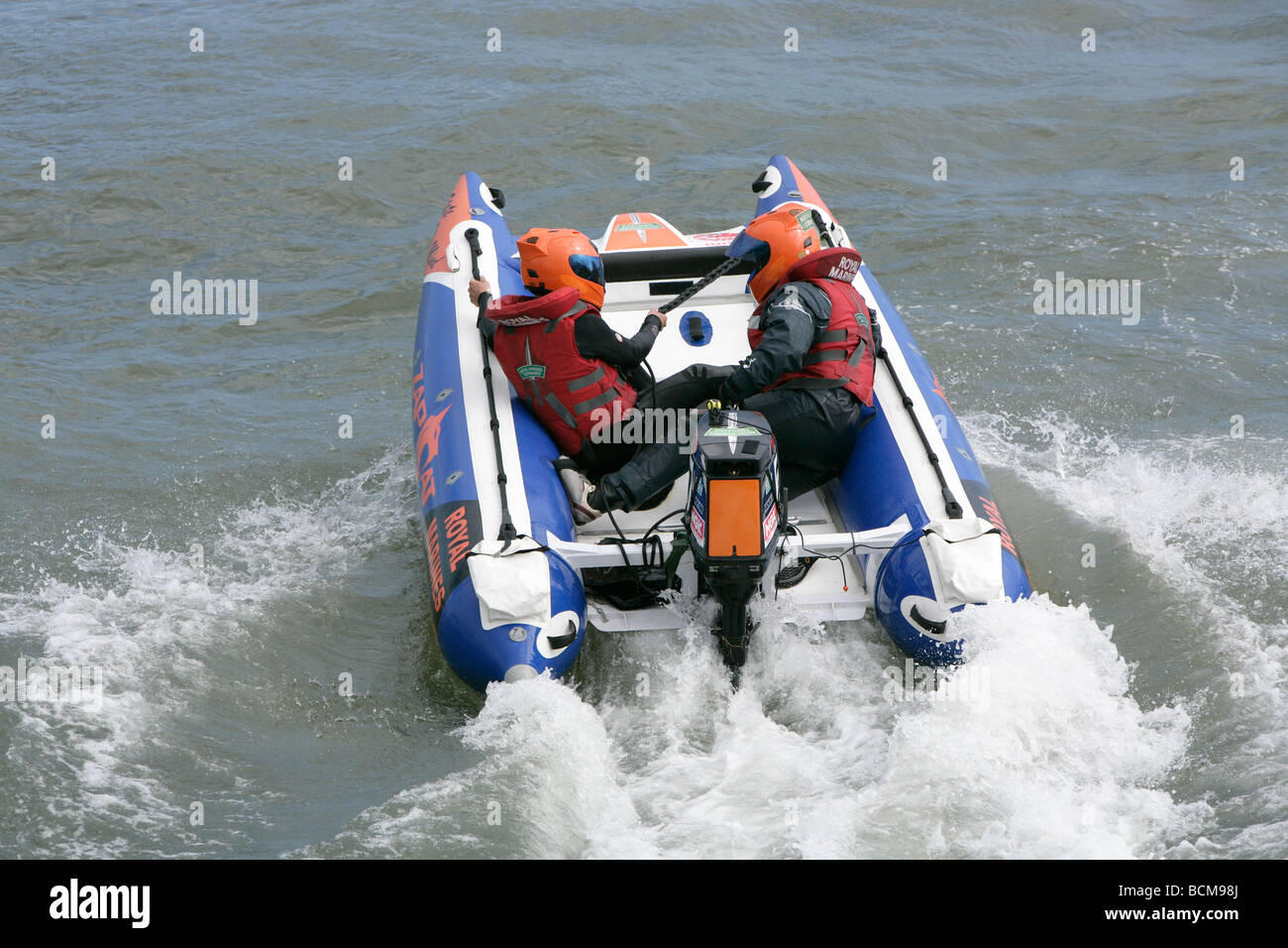 Zapcat Thundercat powerboat race. Plymouth Sound. July 2009 Royal ...