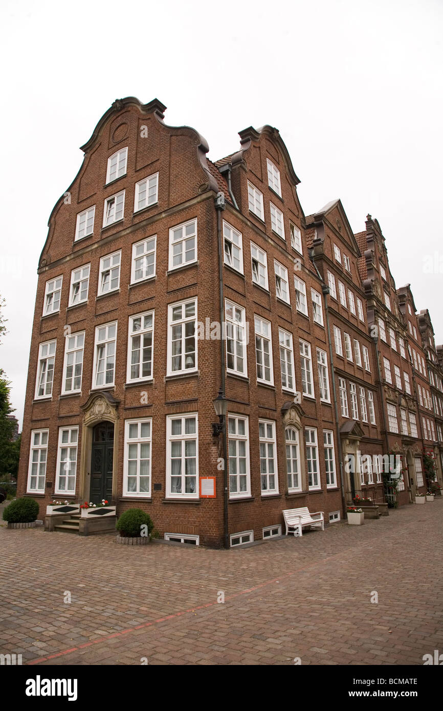 Hamburg Germany The brick built building is architecture Stock Photo ...