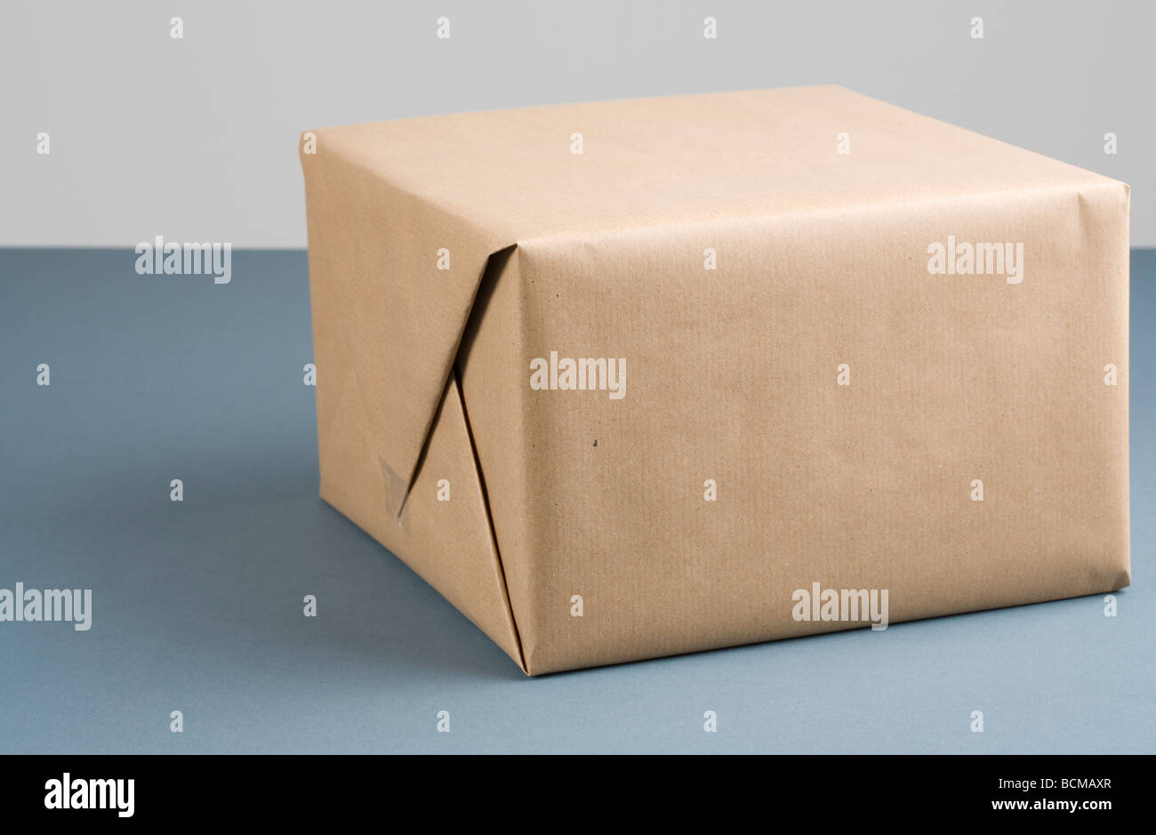 A brown paper parcel Stock Photo - Alamy