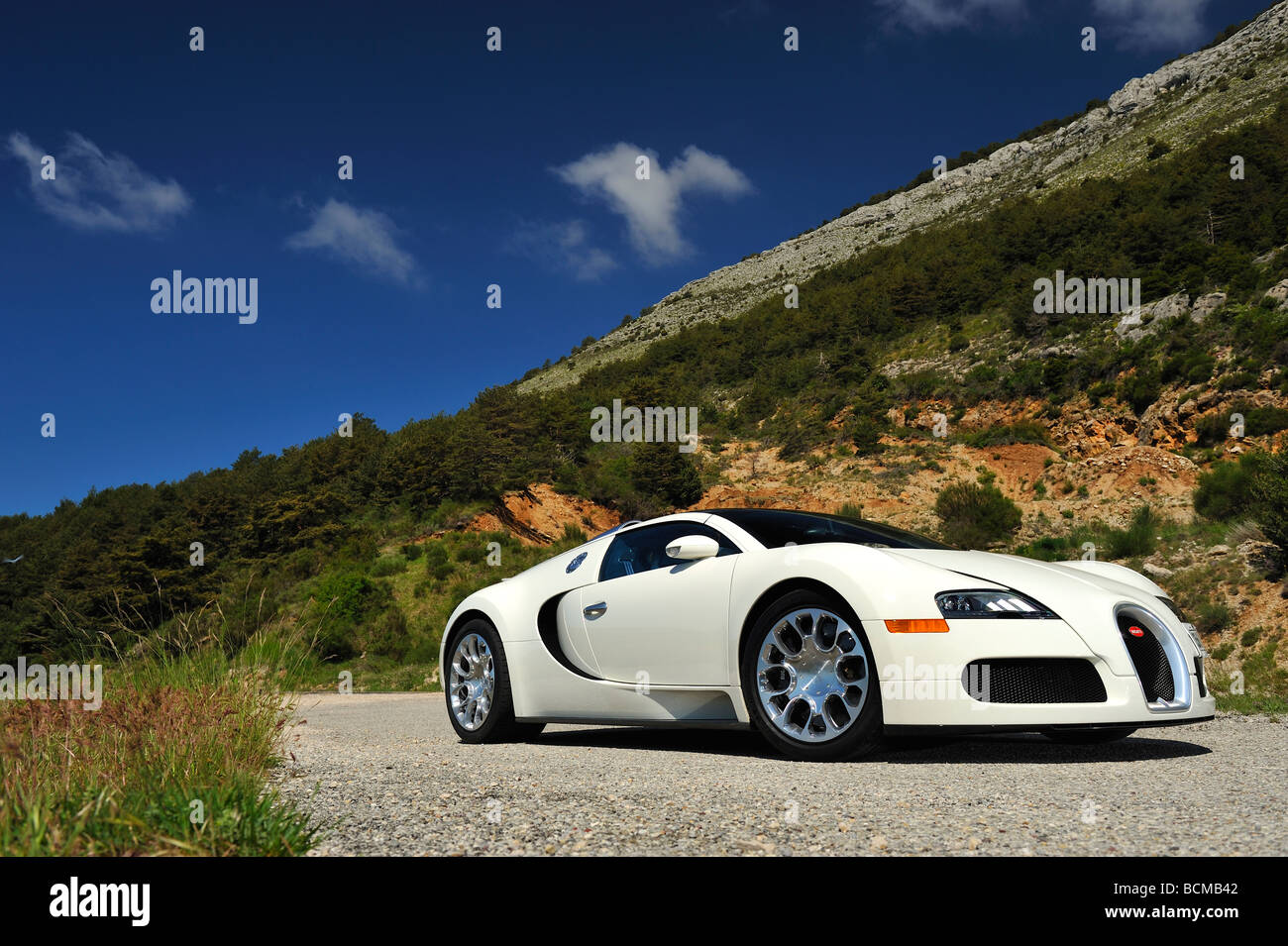 The Awesome Bugatti Veyron Grand sport 16.4 Supercar Stock Photo - Alamy