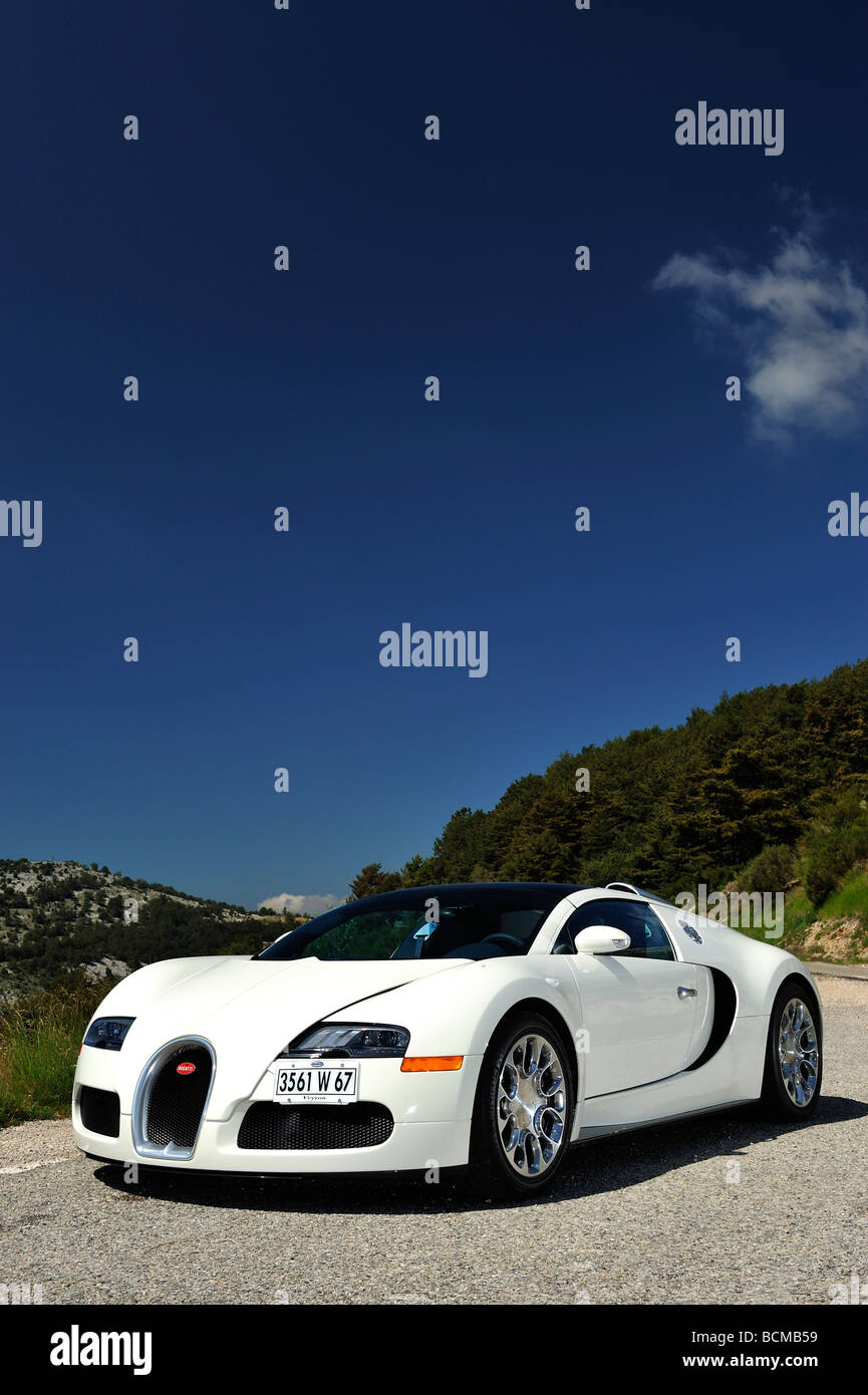 The Awesome Bugatti Veyron Grand sport 16.4 Supercar Stock Photo - Alamy