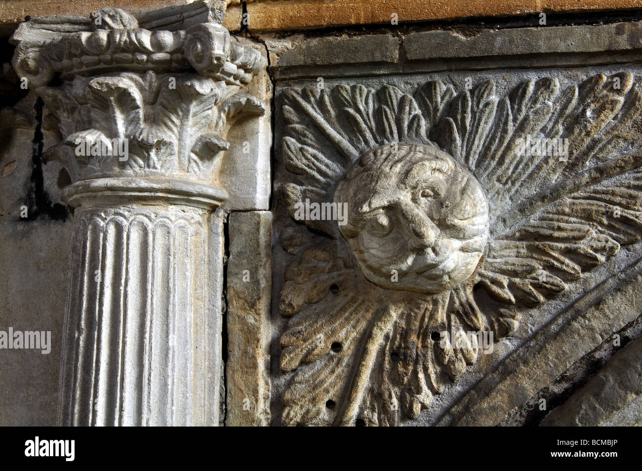 Detail of Tomb of Fulk de Wodhull, St. Mary`s Church, Thenford ...