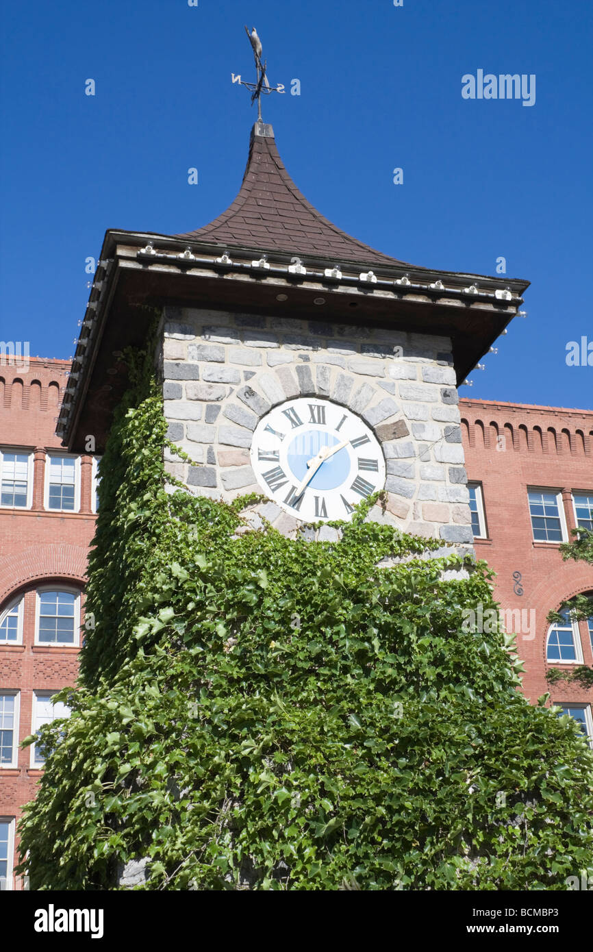 Clock Tower in Milwaukee Stock Photo - Alamy