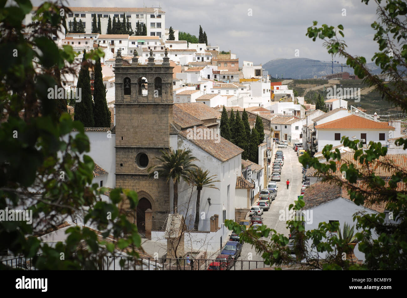 The beautiful Spanish town of Rhonda Stock Photo - Alamy
