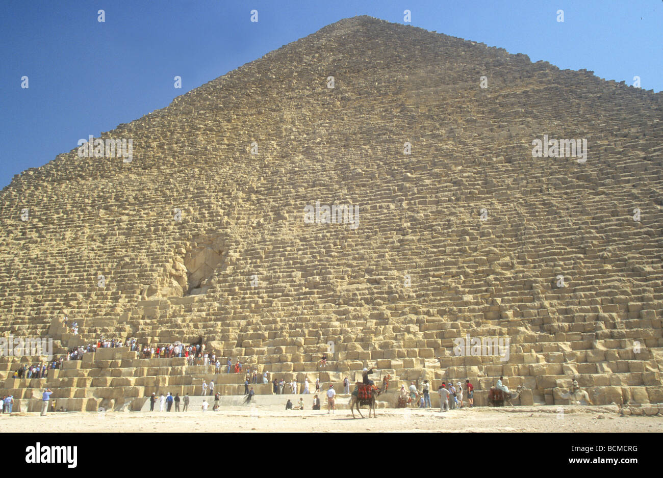 Entrance great pyramid giza hi-res stock photography and images - Alamy