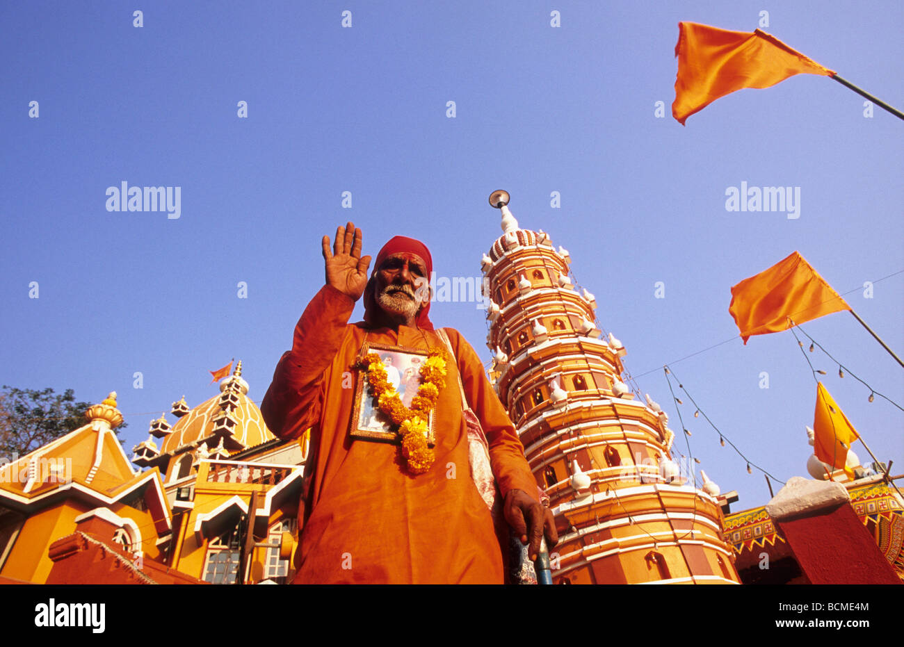 Holy Man Maruti Temple dedicated to Hindu God Hanuman Monkey God ...