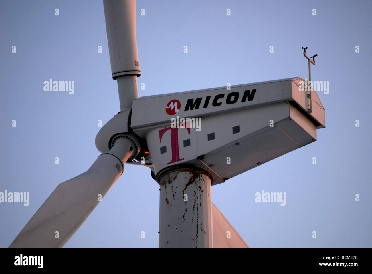 Micon wind turbine Stock Photo - Alamy