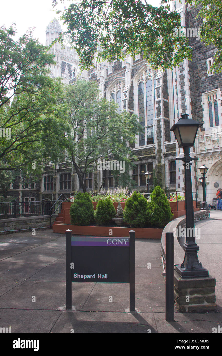 Shepard Hall at City College of New York, NY, USA Stock Photo - Alamy
