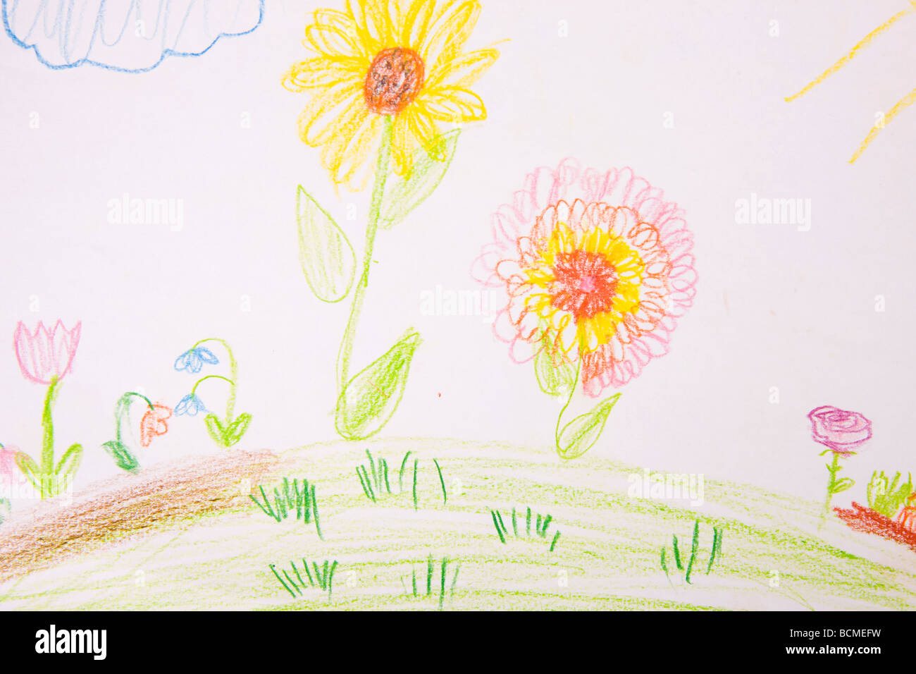 Sun painted pencil hi-res stock photography and images - Alamy