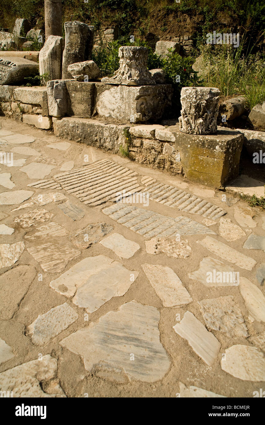EphesusTurkey, Marble Road Stock Photo - Alamy