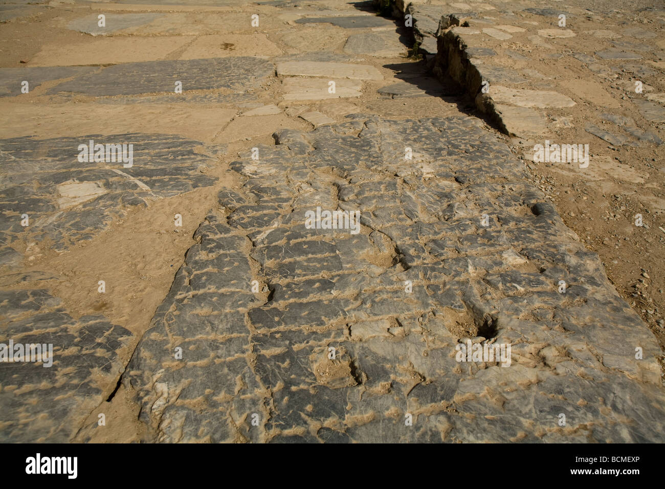 Marble Road in ancient Ephesus Stock Photo - Alamy