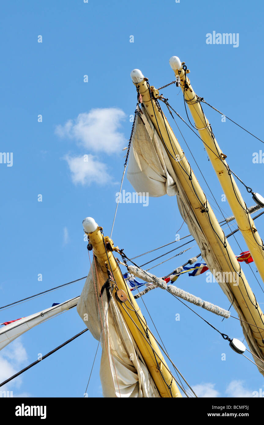 Furled sails hi-res stock photography and images - Alamy