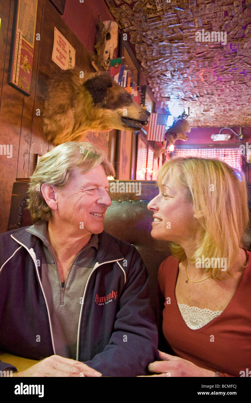 Couple enjoys Shooting Star Saloon in Huntsville, Utah. This is ...