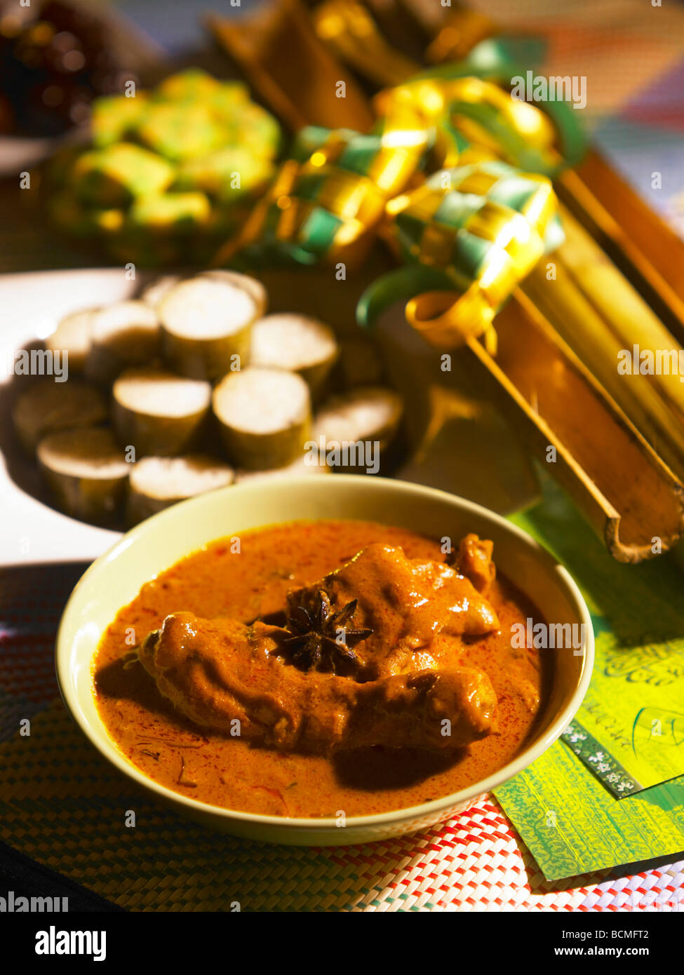 malay traditional festive food Stock Photo - Alamy