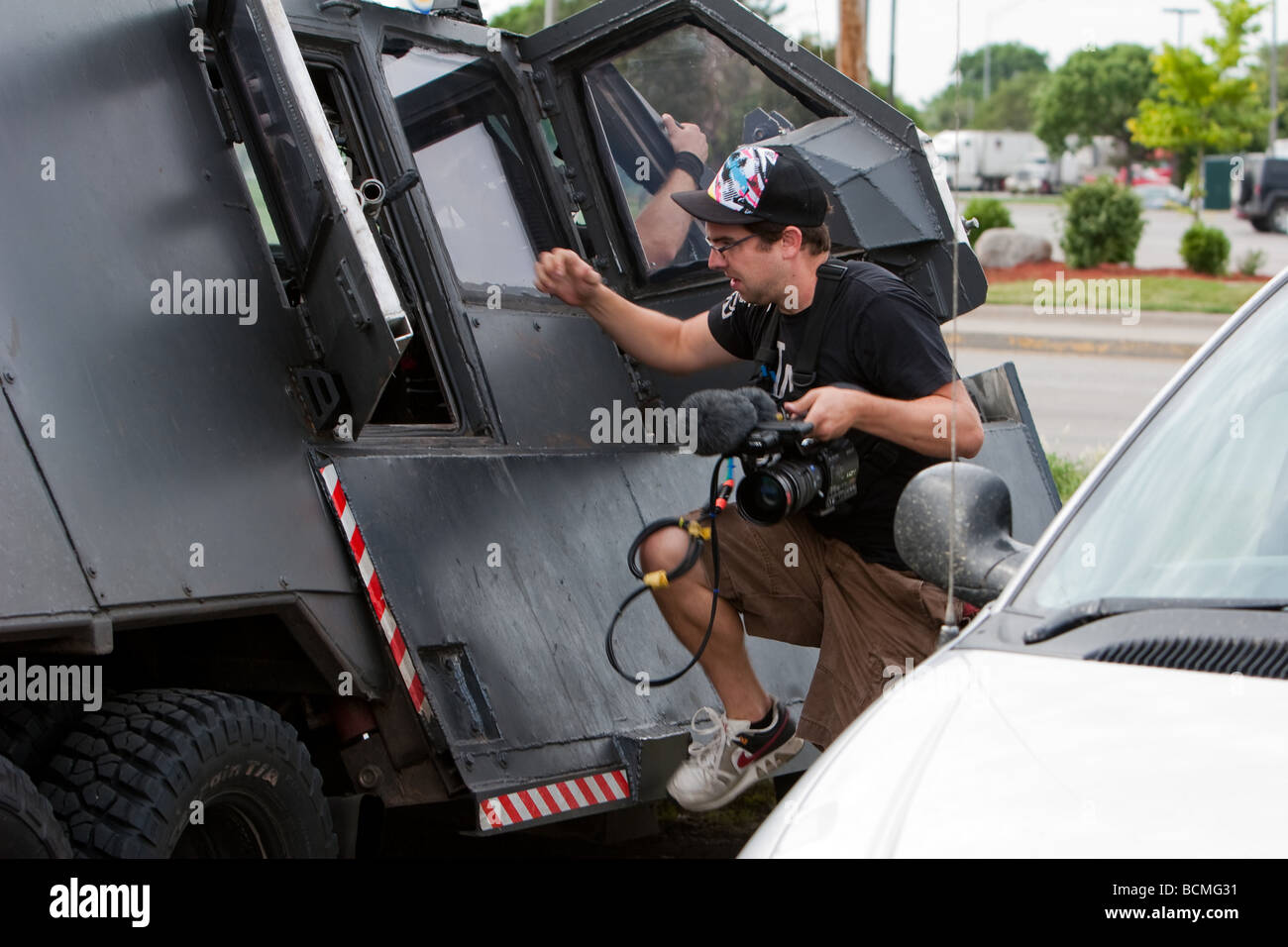 Tornado interceptor vehicle hi-res stock photography and images - Alamy