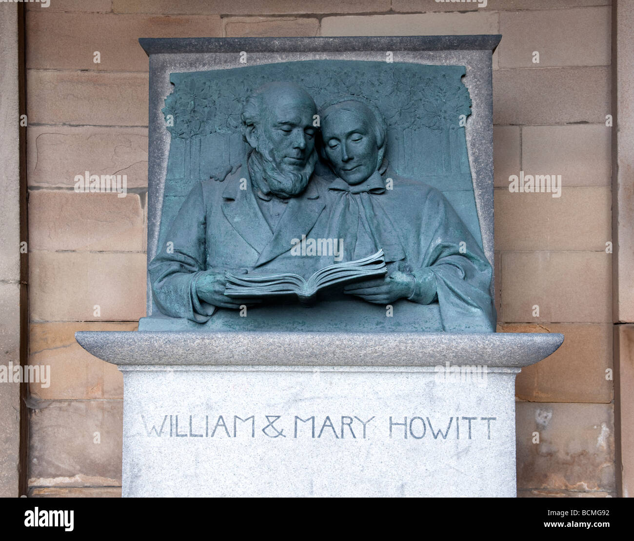 Memorial to William and Mary Howitt They were Quakers and benefactors ...