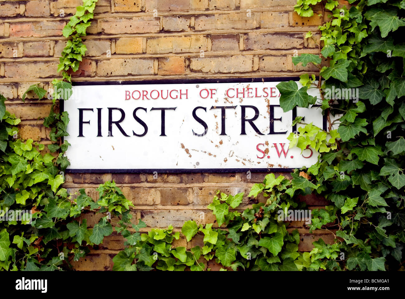 London Street Sign Stock Photo - Alamy