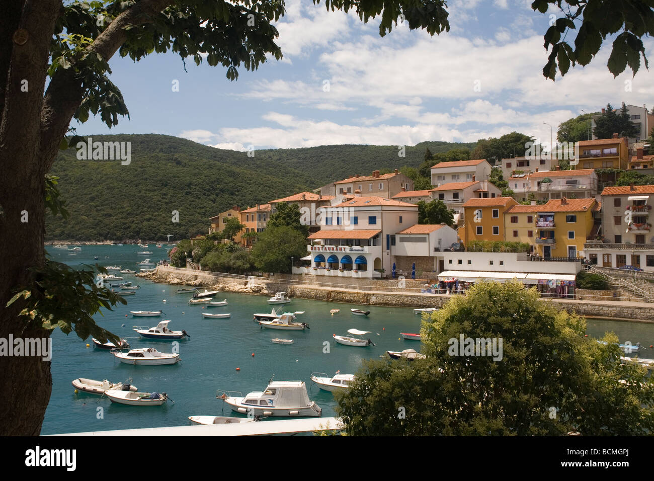 Croatia Istria Rabac Stock Photo - Alamy